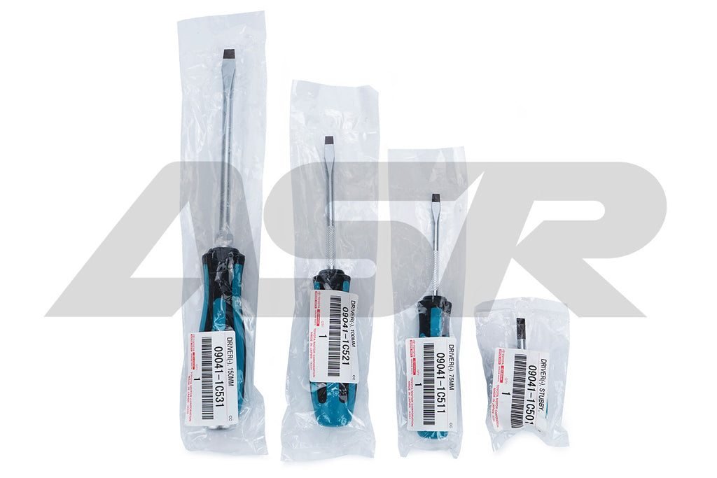 Toyota Screw Driver Set (Flat Head) – ASR Parts