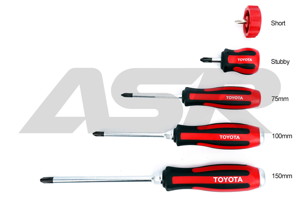 Toyota JIS Screw Driver Set (Philips) – ASR Parts